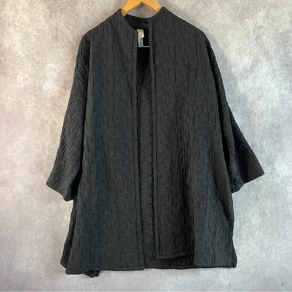 MarlaWynne | Jackets & Coats | Marla Wynne Jacket Women Large L Black ...